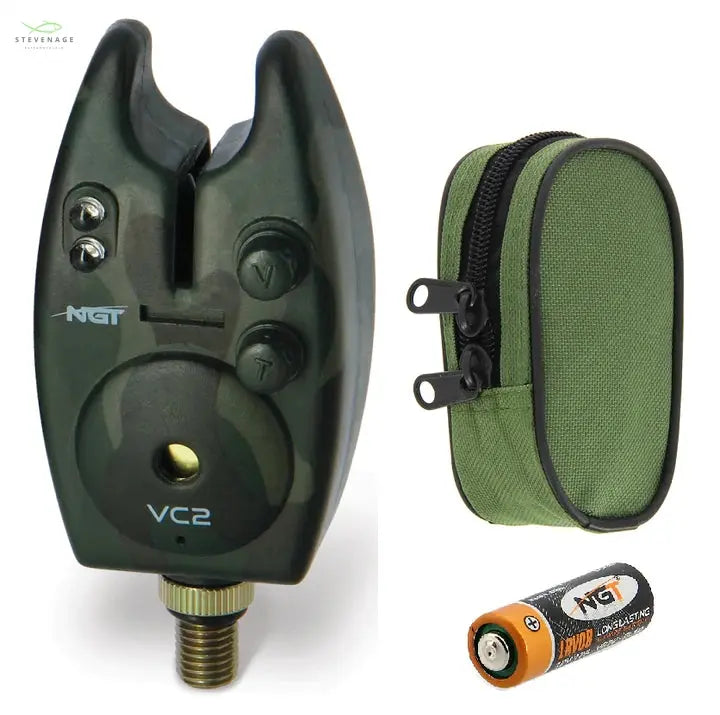 NGT VC2 Bite Alarm with free storage case. - Stevenage Bait and Tackle ...